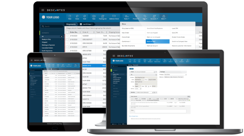 Branded Tracking | Custom Ecommerce Tracking | Descartes ShipRush